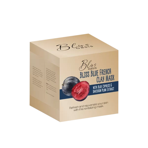 Bliss Blue French Clay Mask - Bliss Oasis